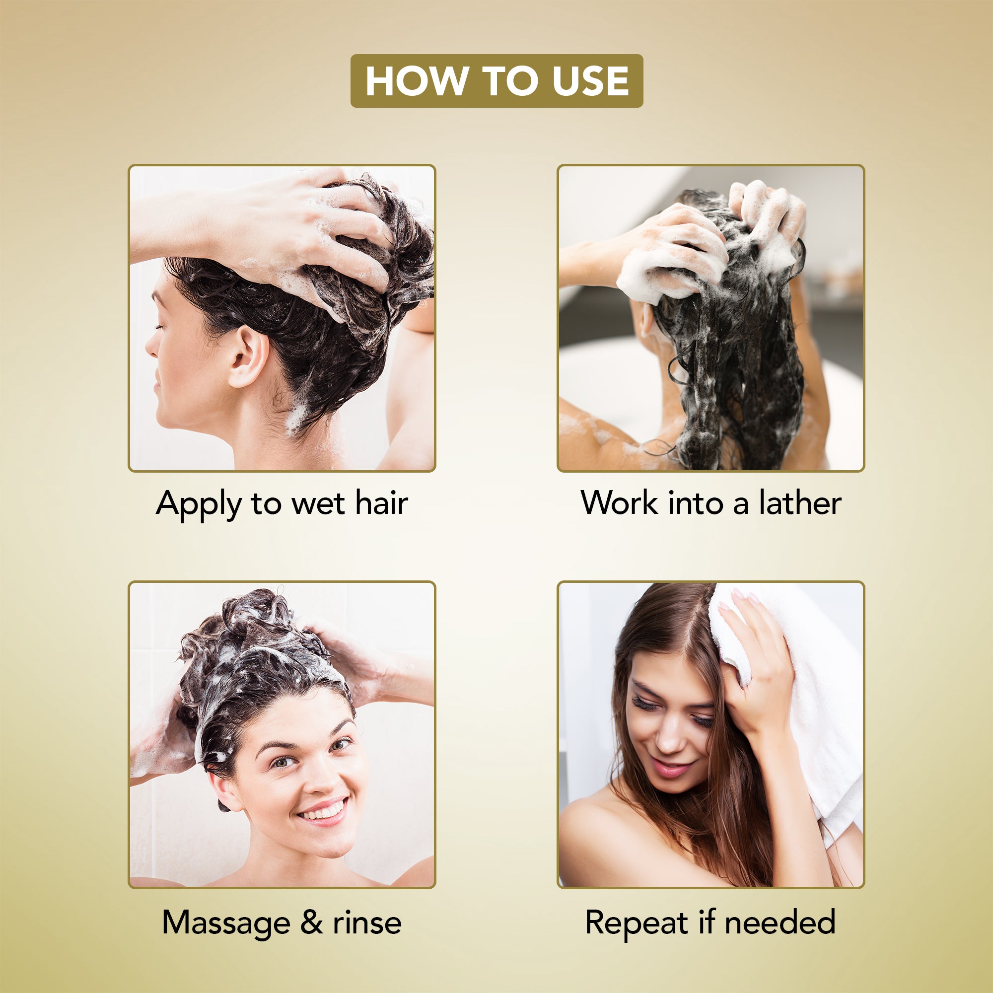 Defrizz & Repair Shampoo with Coconut Oil & Peptides – Botanic Hearth