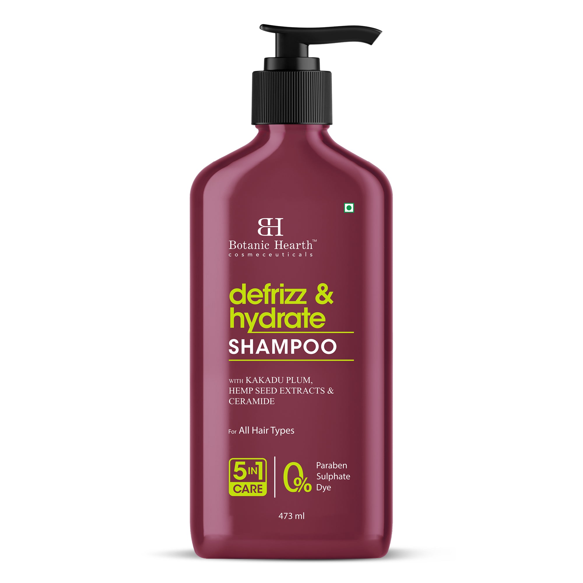 Defrizz & Hydrate Shampoo with Hemp Seed Extract & Ceramide – Botanic ...