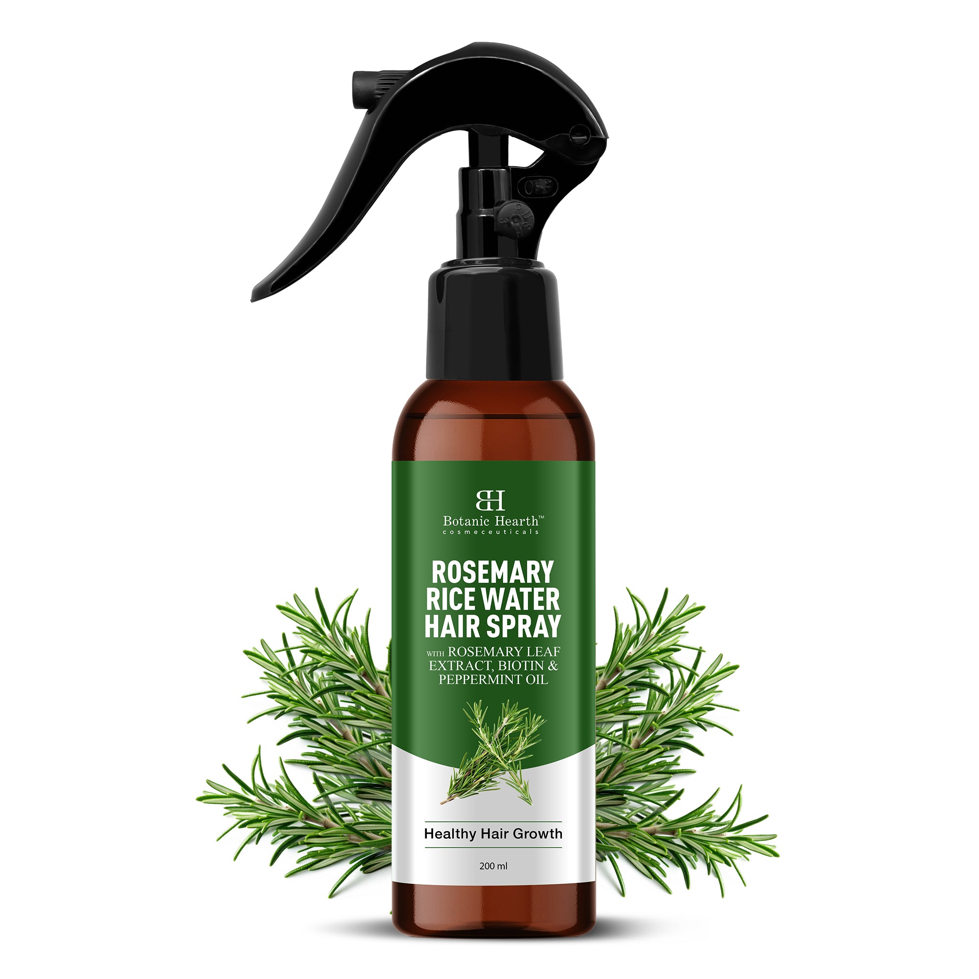 Rosemary Rice Water Hair Spray - 200ml – Botanic Hearth