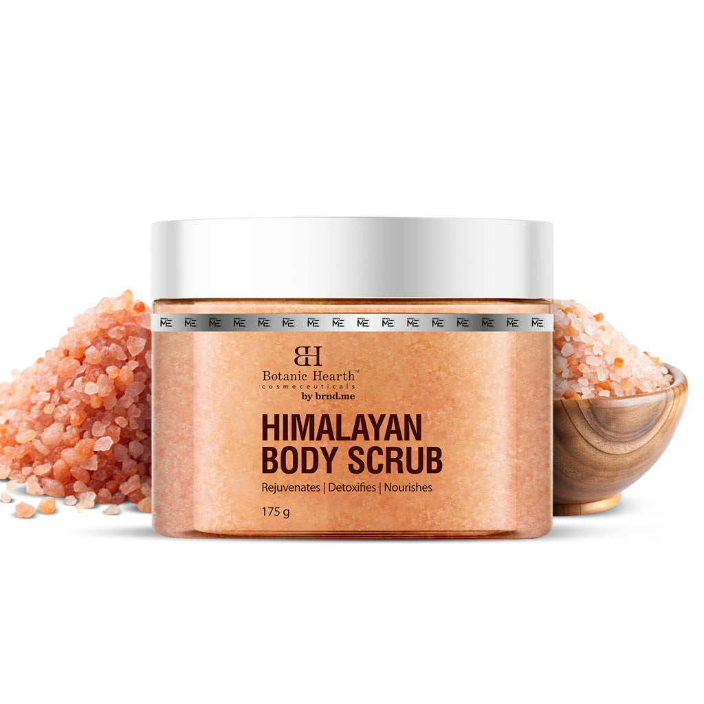 Himalayan Body Scrub With Shea Butter and Aloevera Extract – Botanic Hearth