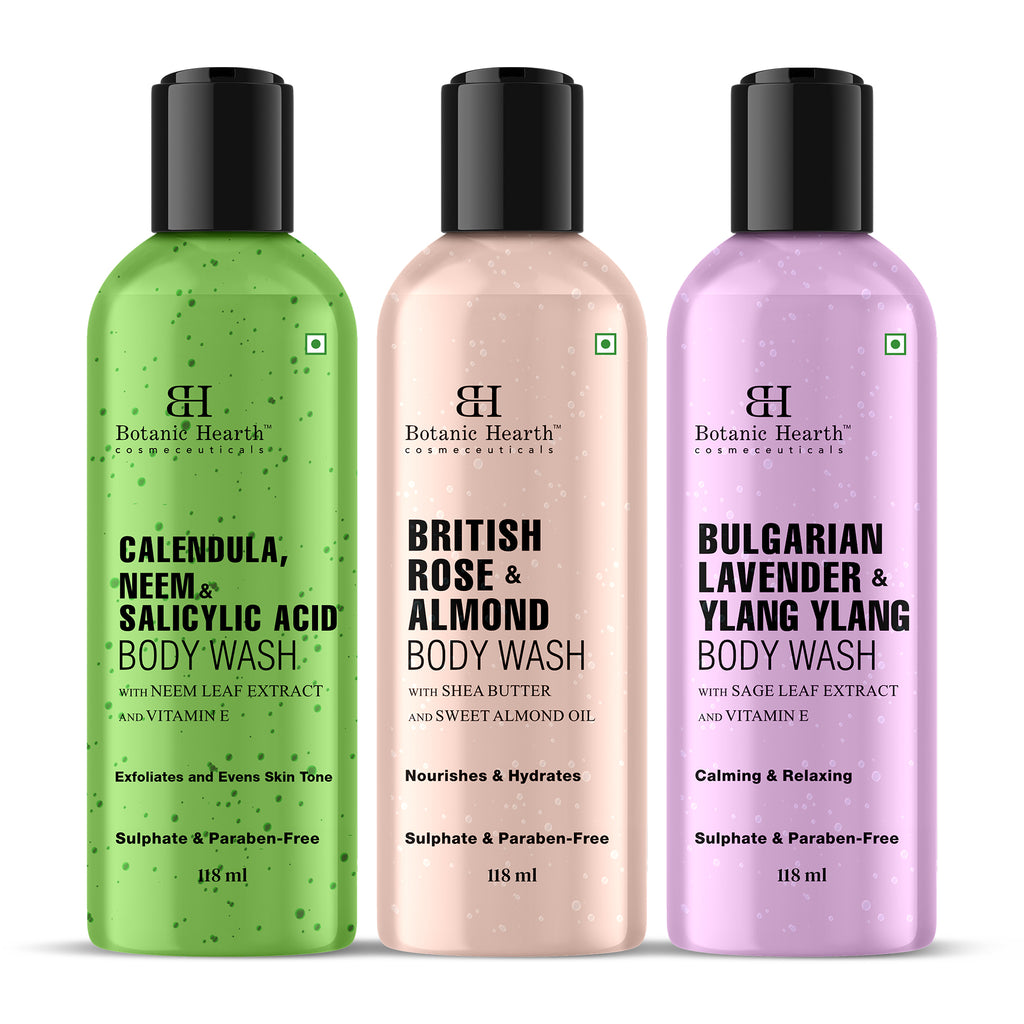 Relax & Renew Body Wash Set (Pack of 3) – Botanic Hearth