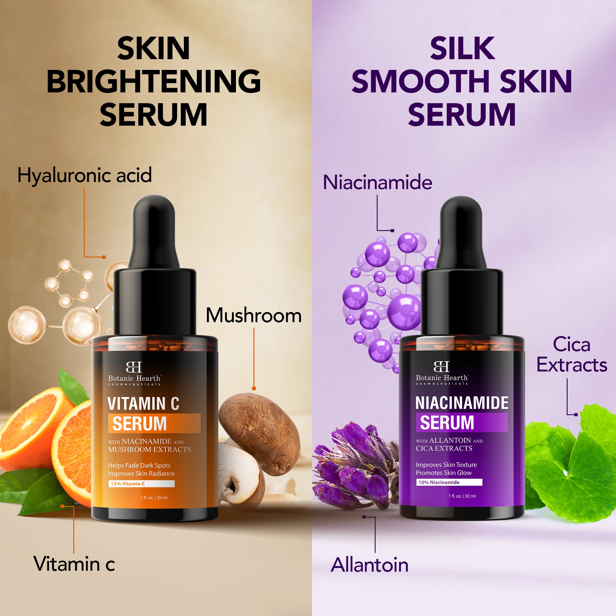 Daily Skin-Care Serum Set (Pack of 2) – Botanic Hearth